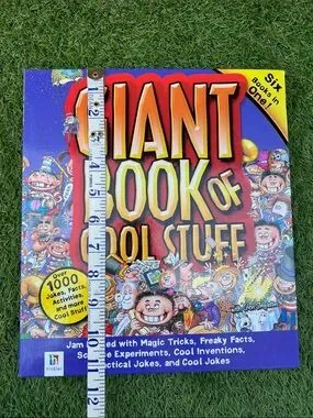 Toys | Retro Giant Book Of Fun Stuff Over 100 Jokes Facts Activities ...